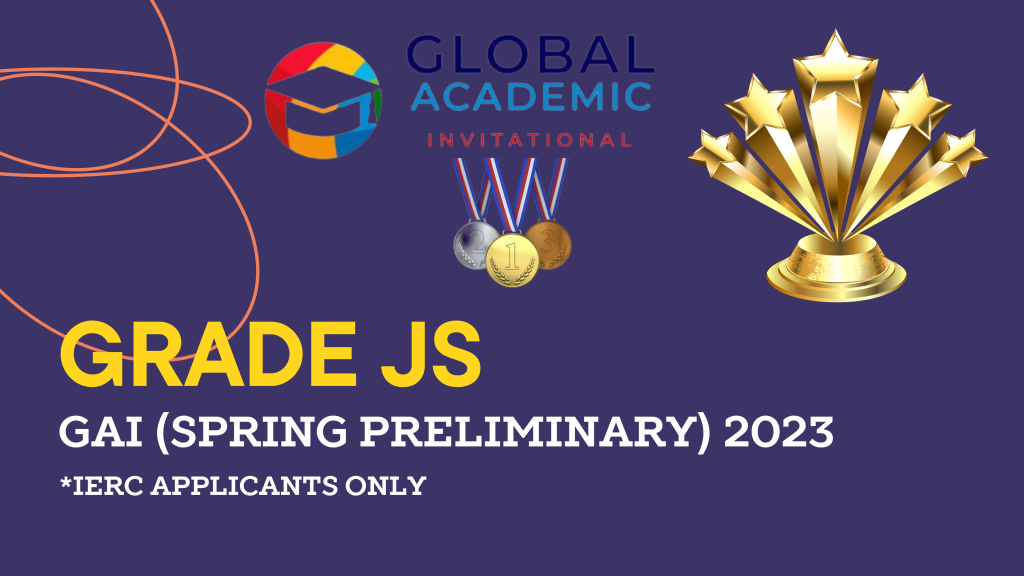 GAI 全球學術常識邀請賽 2023 (GRADE JS) – MEDAL LIST -*IERC APPLICANTS ONLY ...